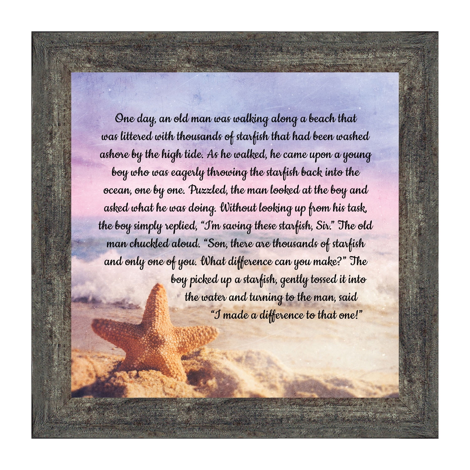 Teacher Appreciation Starfish Story Gift, Thank You & Encouragement ...