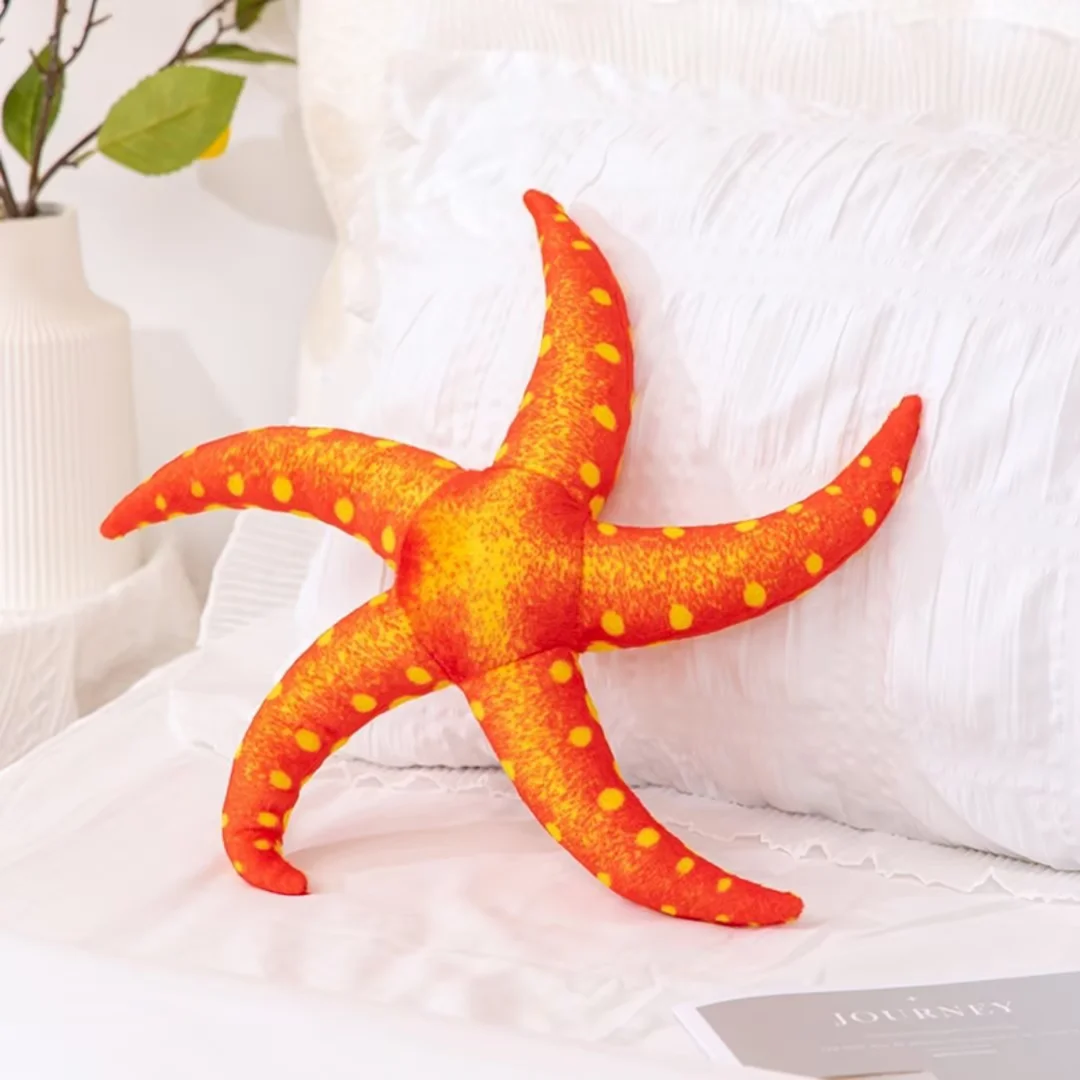 Starfish Stuffed Animal-Soft Marine Animal Plush Pillow for Children,Plush Toy Perfect Holiday ...