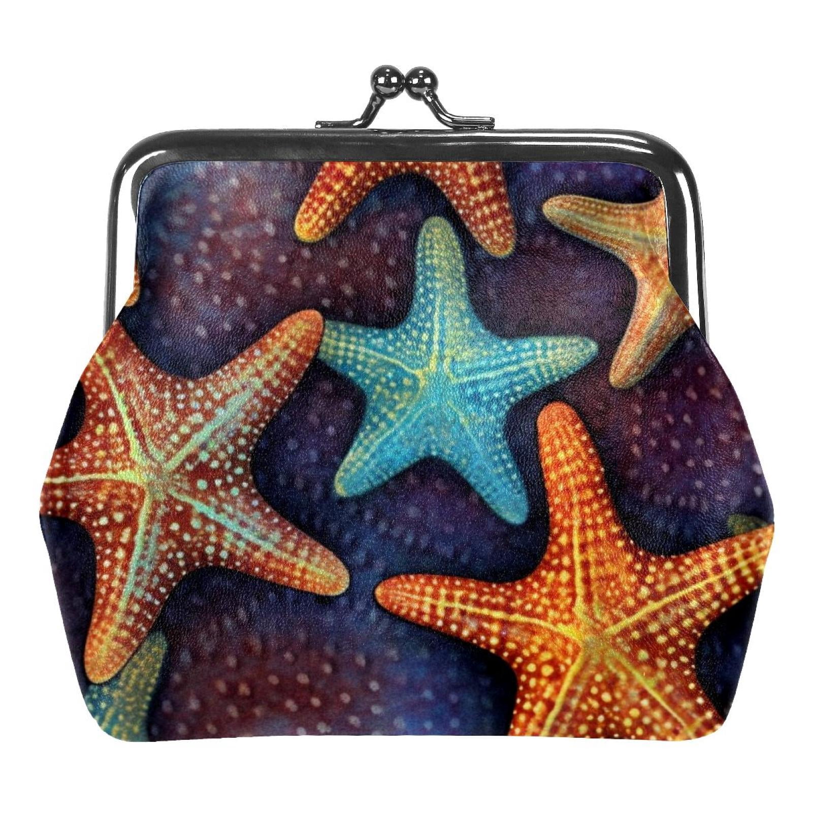 Starfish Stylish Minimalist Coin Purse - 0.7 Microfiber Zinc Alloy Jaws ...