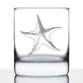 Bevvee Whiskey Rocks Glass 10.25 oz Starfish Beach Enthusiast Gifts ...