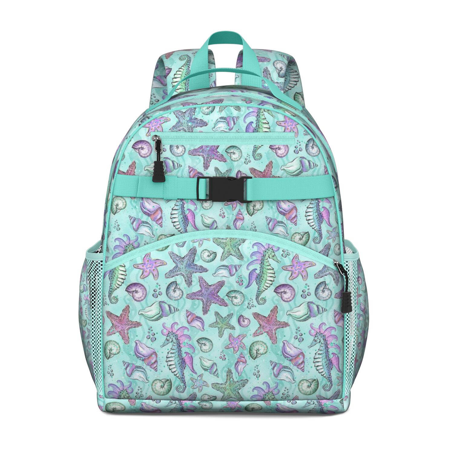 Starfish beach backpack, roomy compartments, lightweight, waterproof ...