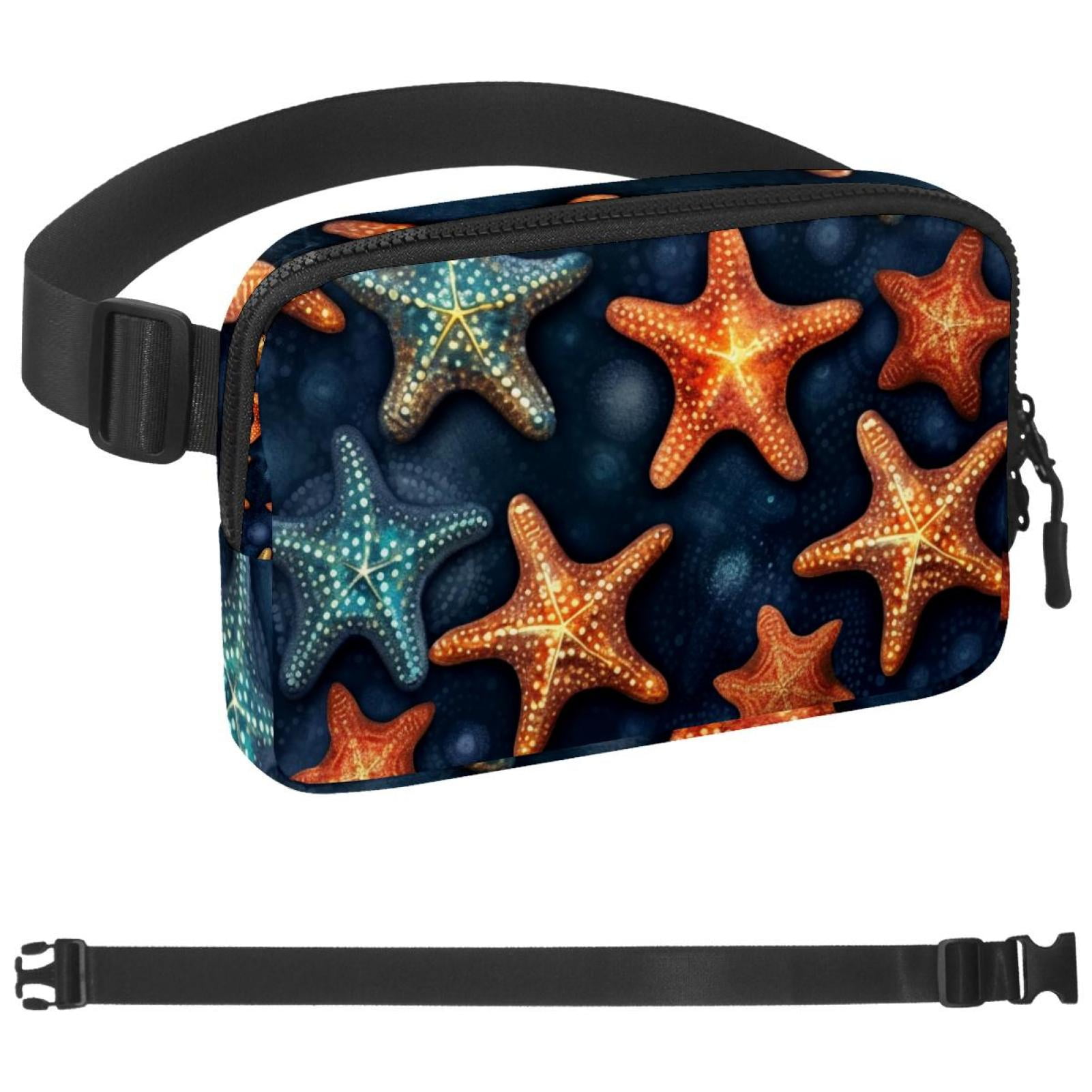 Starfish in the Ocean Unisex Style Fanny Pack: Fashion Waist Packs ...