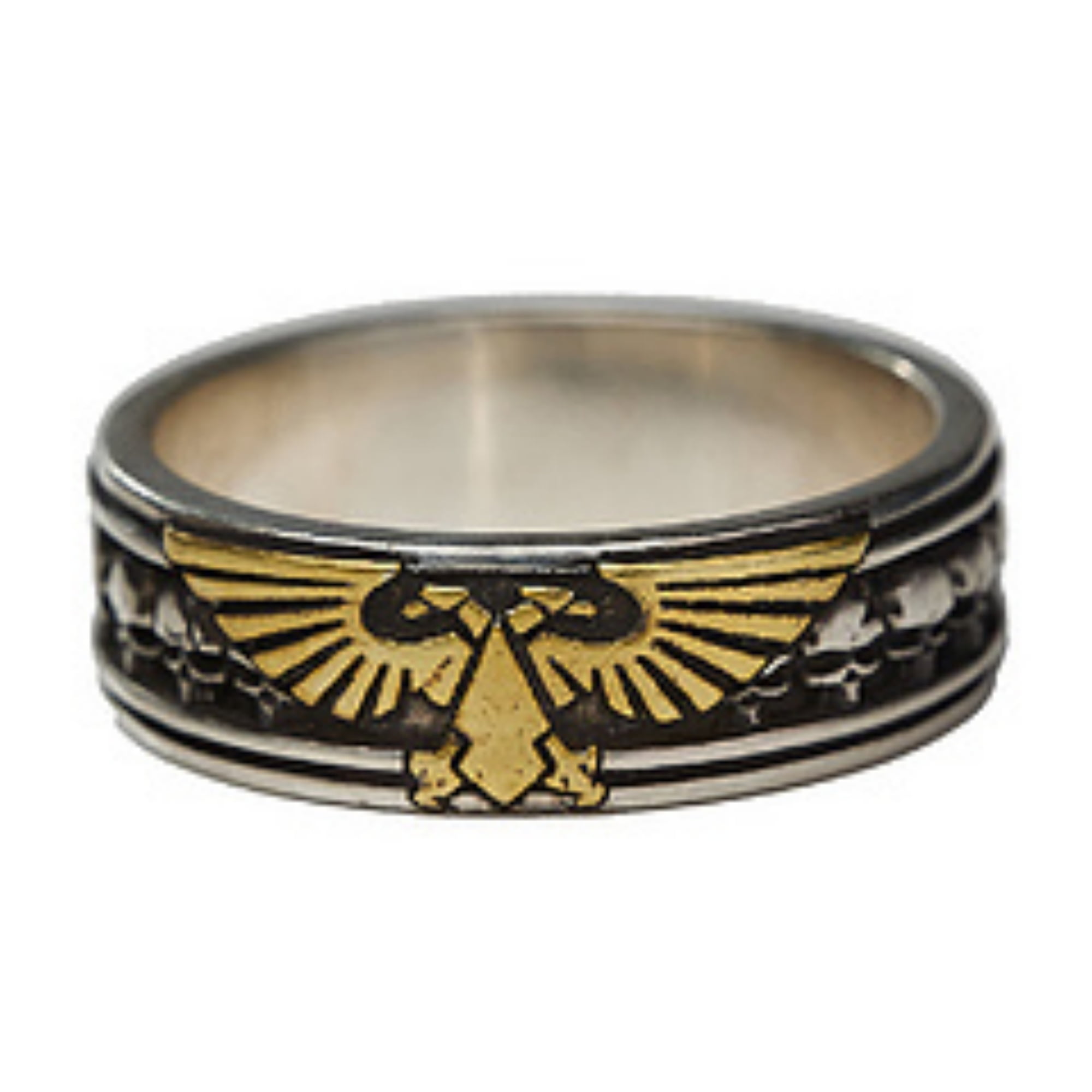 Starforged Insignia Aquilon Imperium of Man Warhammer Eagle Ring Gold - Walmart.com