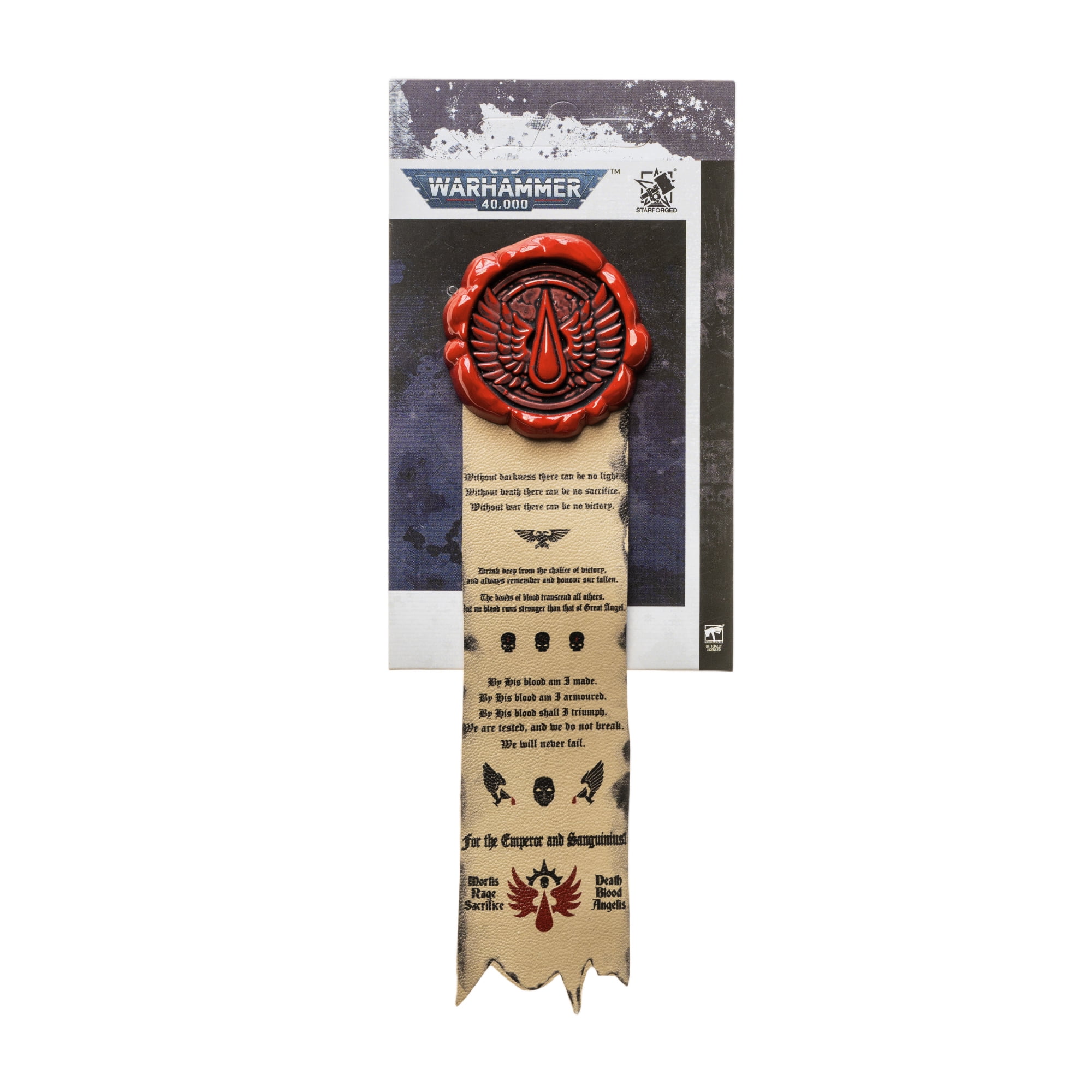 Starforged Warhammer 40K Blood Angels Purity Seals Sanguinius Blood ...