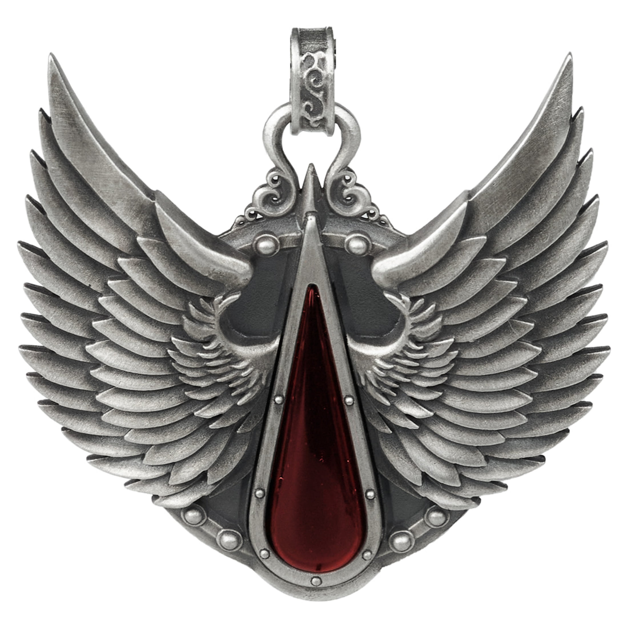 Starforged Warhammer 40K Blood Angels Wings Sanguine Pendant Necklace ...