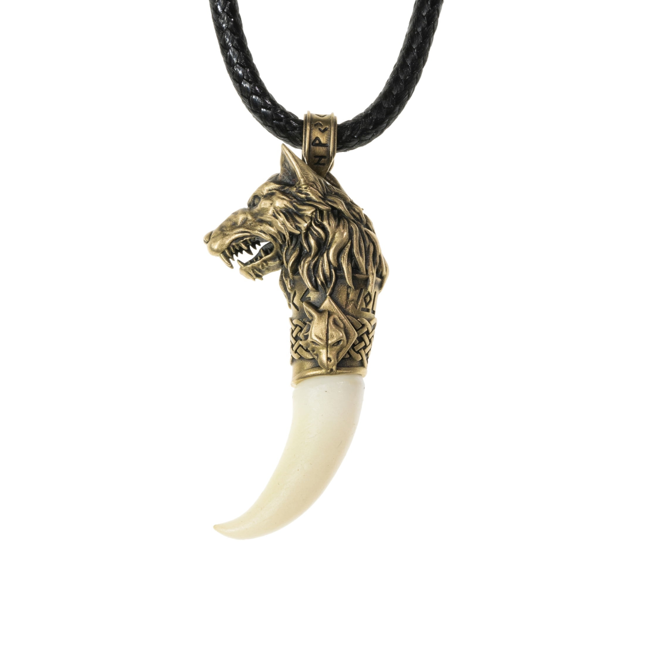 Starforged Warhammer 40K Space Wolves Fang of Fenris Pendant Necklace ...