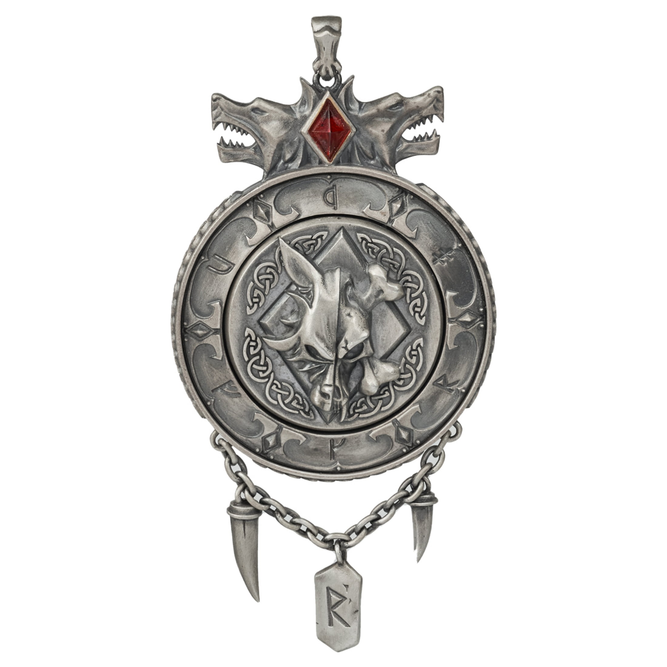 Starforged Warhammer 40K Vlka Fenryka Grand Annulus Pendant Silver ...