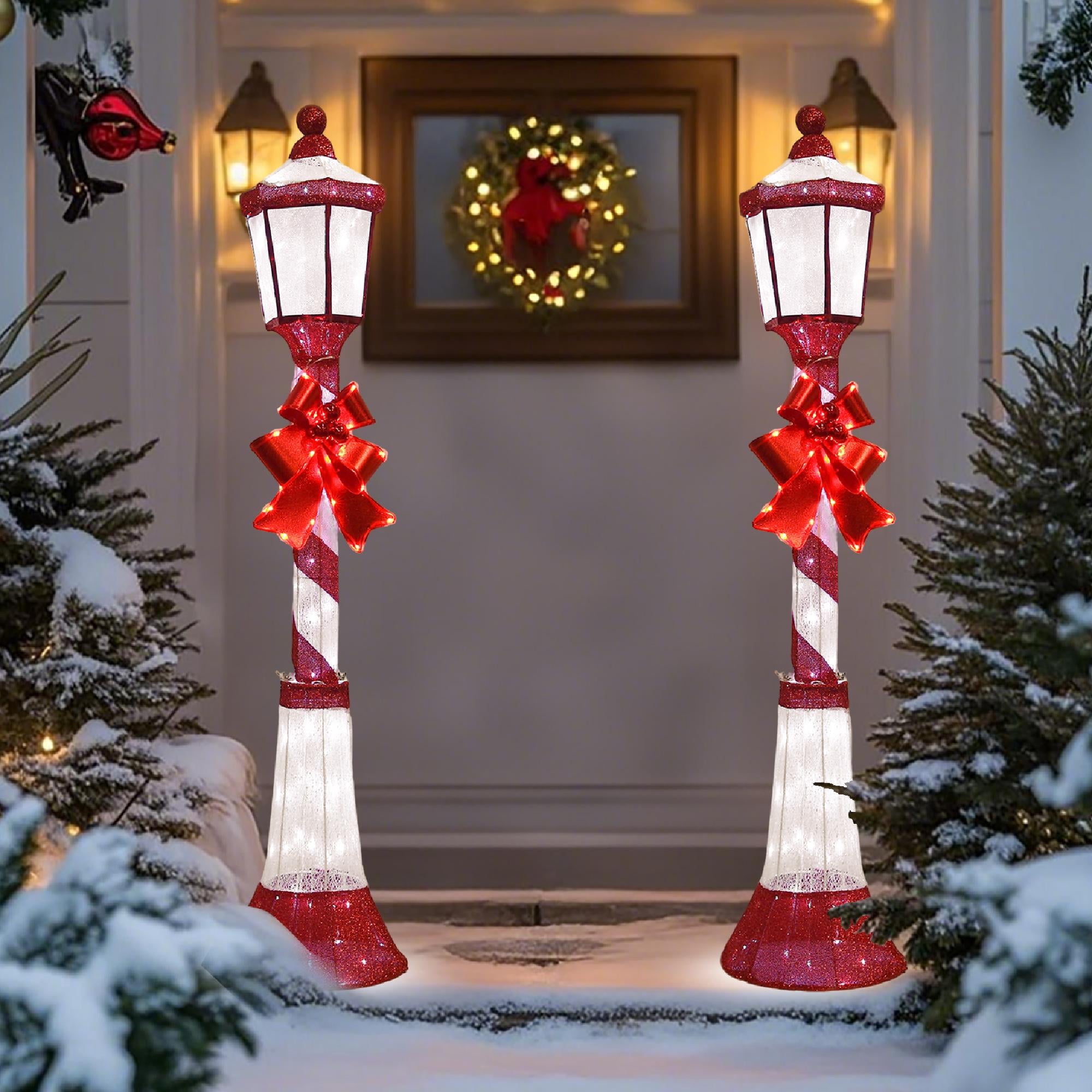 Starfree 60-inch Outdoor Christmas Yard Decoration Outdoor Lighted ...