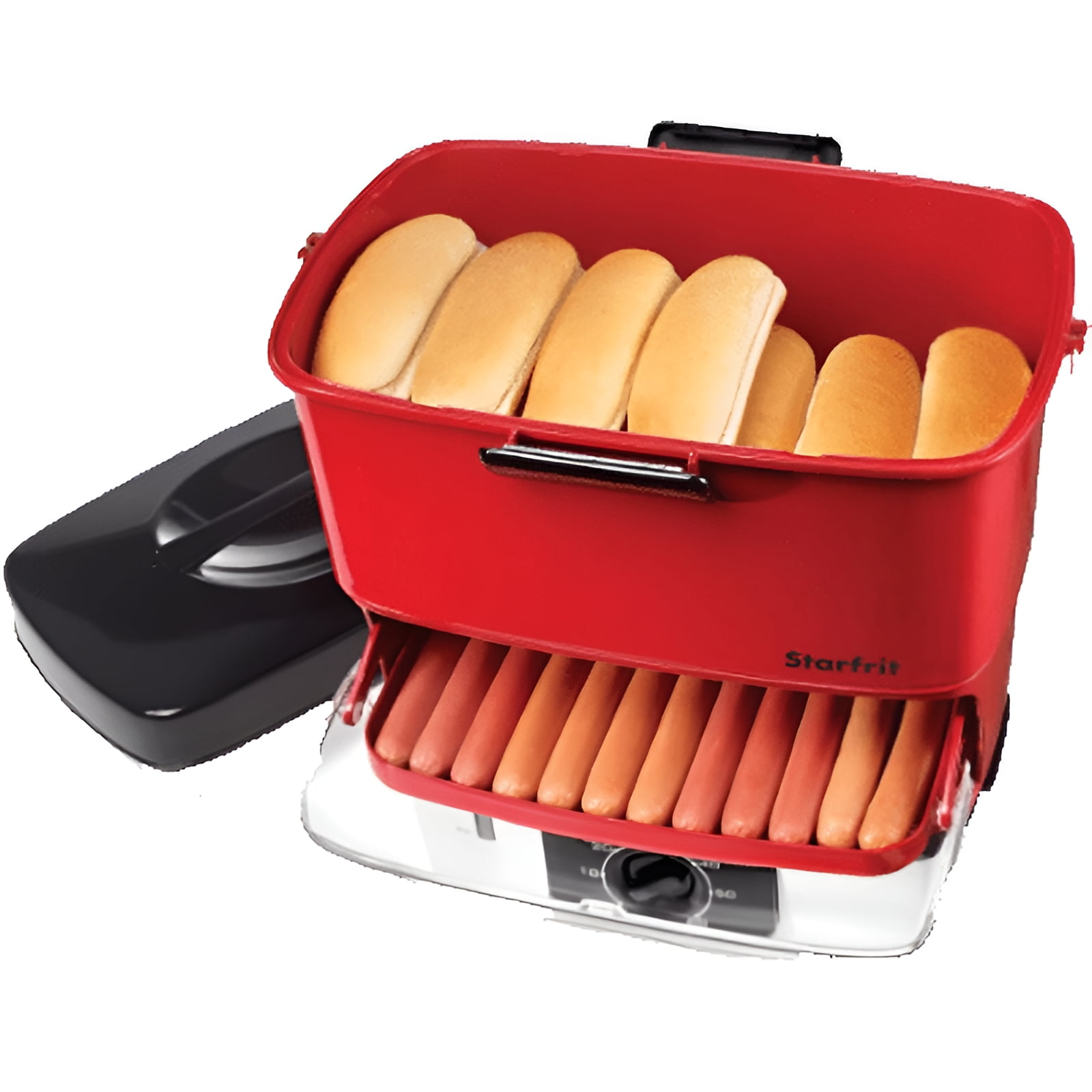 Starfrit Electric Hot Dog and Bun Maker, Cooker Appliance for Cooking ...