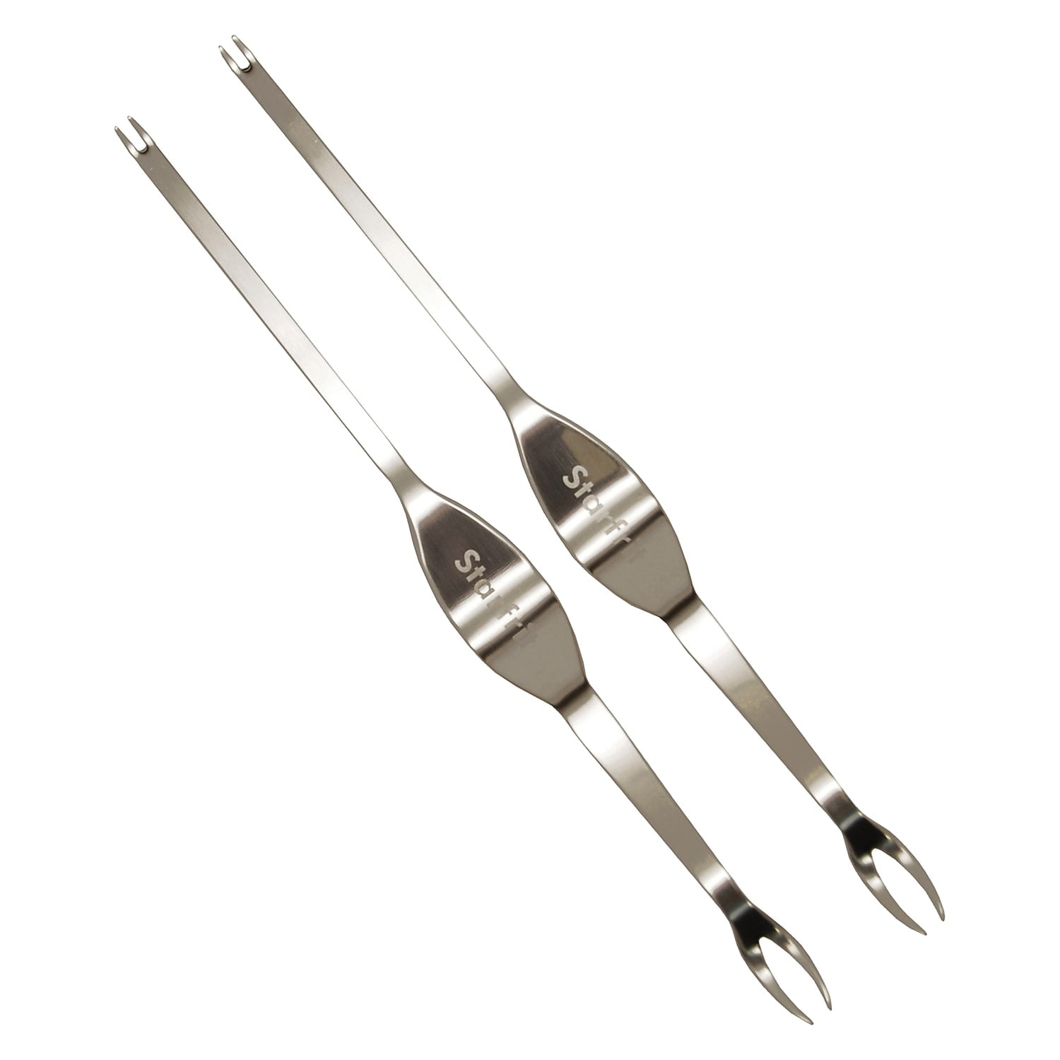 Starfrit 092032-006-0000 Stainless Steel Seafood Forks, Set of 2 ...