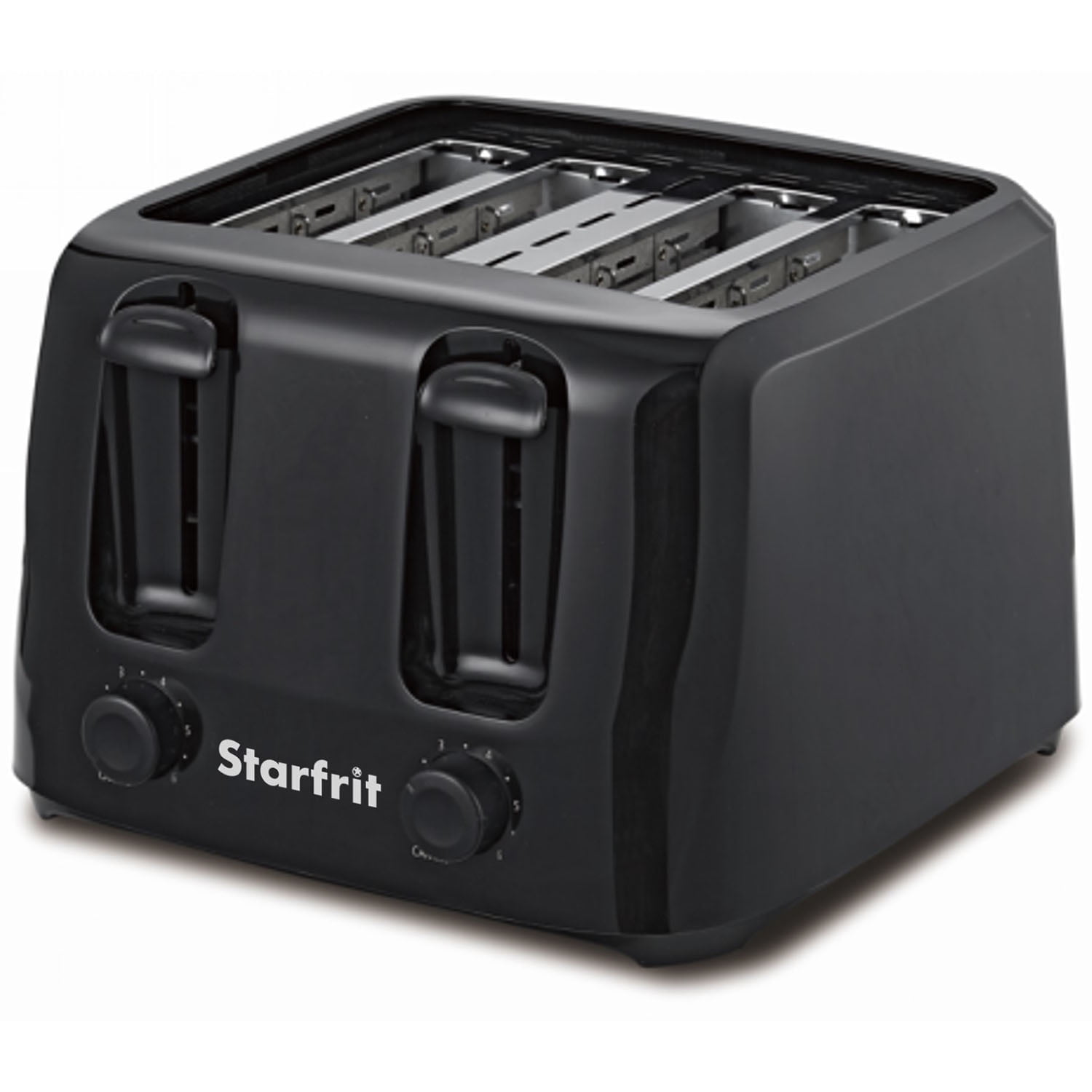 Starfrit - 2 Slice Toaster, 6 Browning Settings, Black - Walmart.com