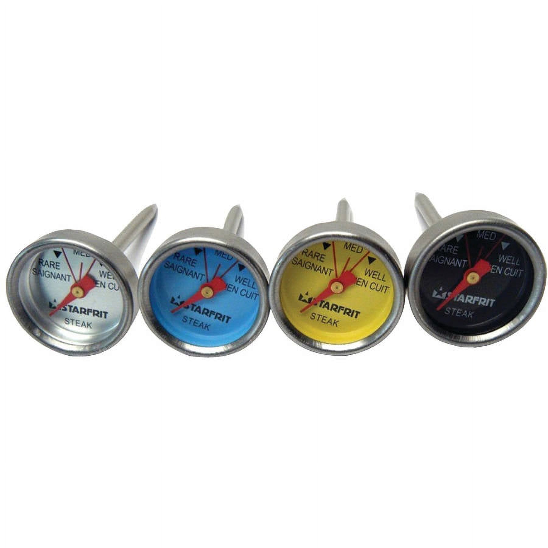 Starfrit Mini BBQ Steak Thermometers, 4pk - Walmart.com