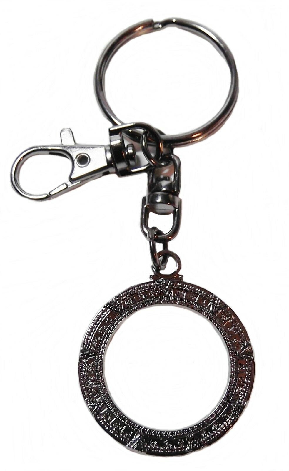 Stargate Atlantis Gate Pewter Keychain - Walmart.com