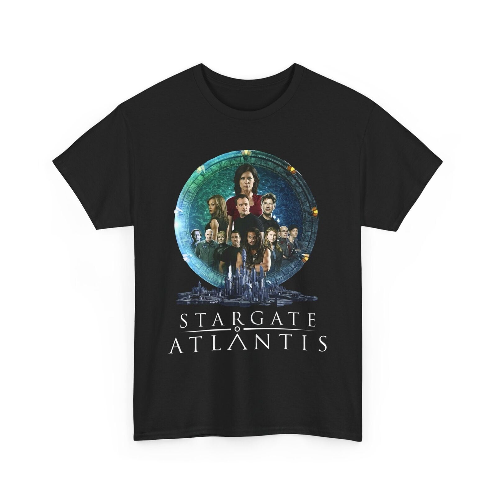 Stargate Atlantis Unisex Tee, Sci-Fi Graphic T-Shirt, Space TV Show ...