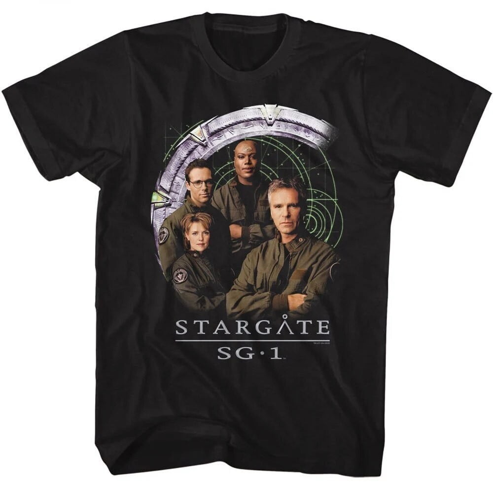 Stargate Cast and Gate Black Shirts - Walmart.com