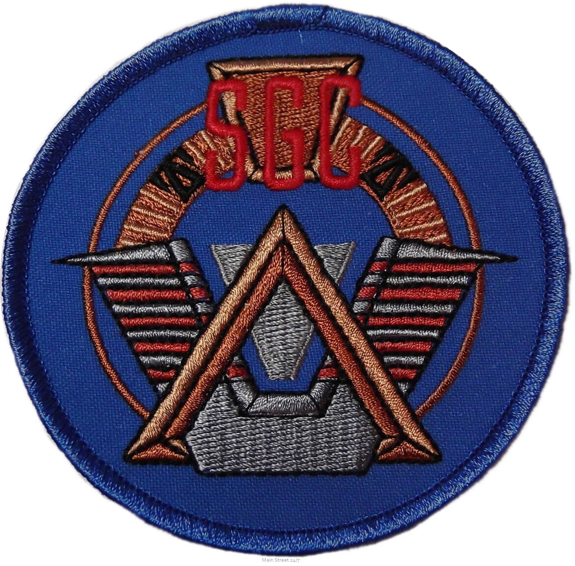 Stargate Command SGC Main SG-1 Logo 3 1/2" Wide Embroidered Patch ...