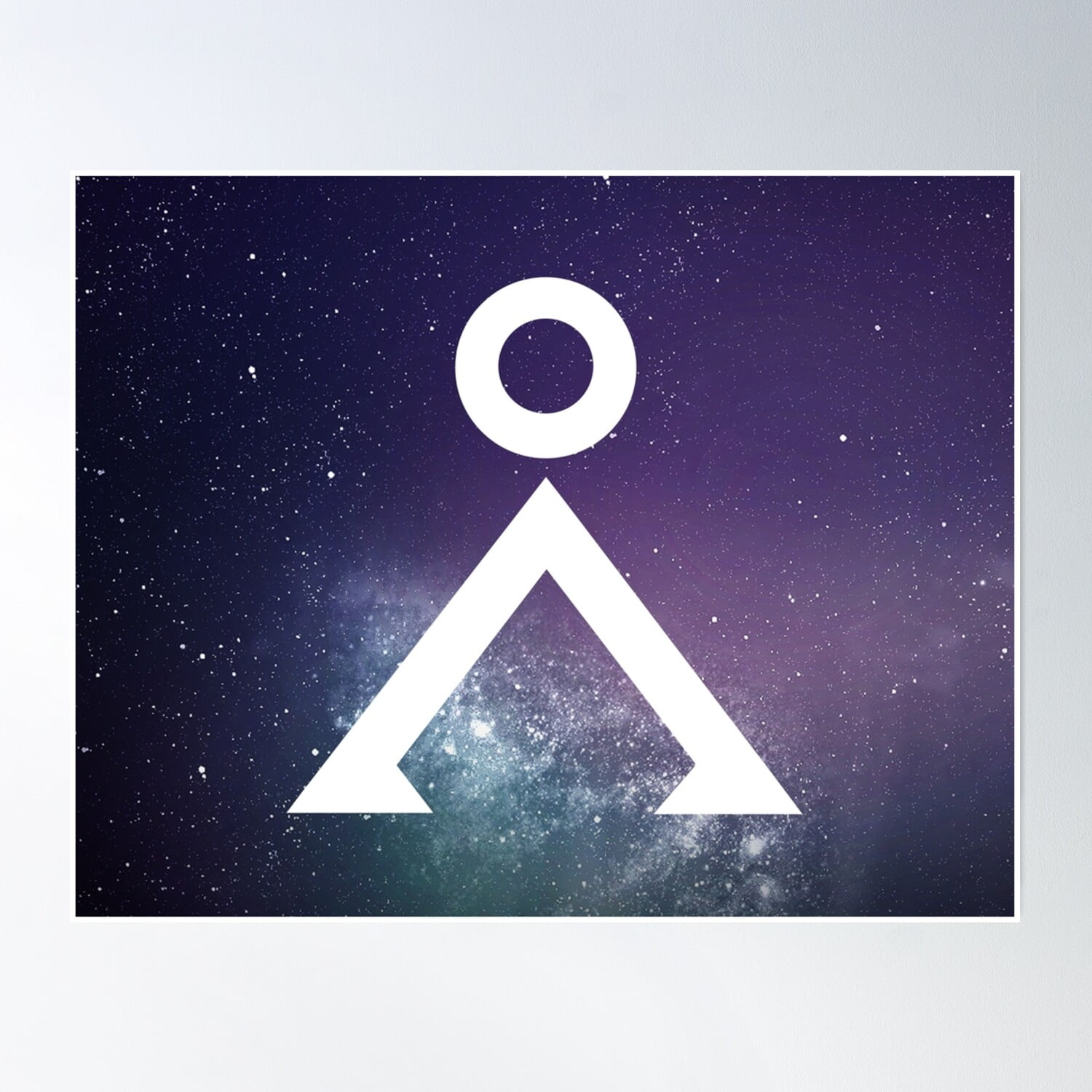 Stargate Earth Point Of Origin Symbol Poster Wall Art, Modern Wall ...