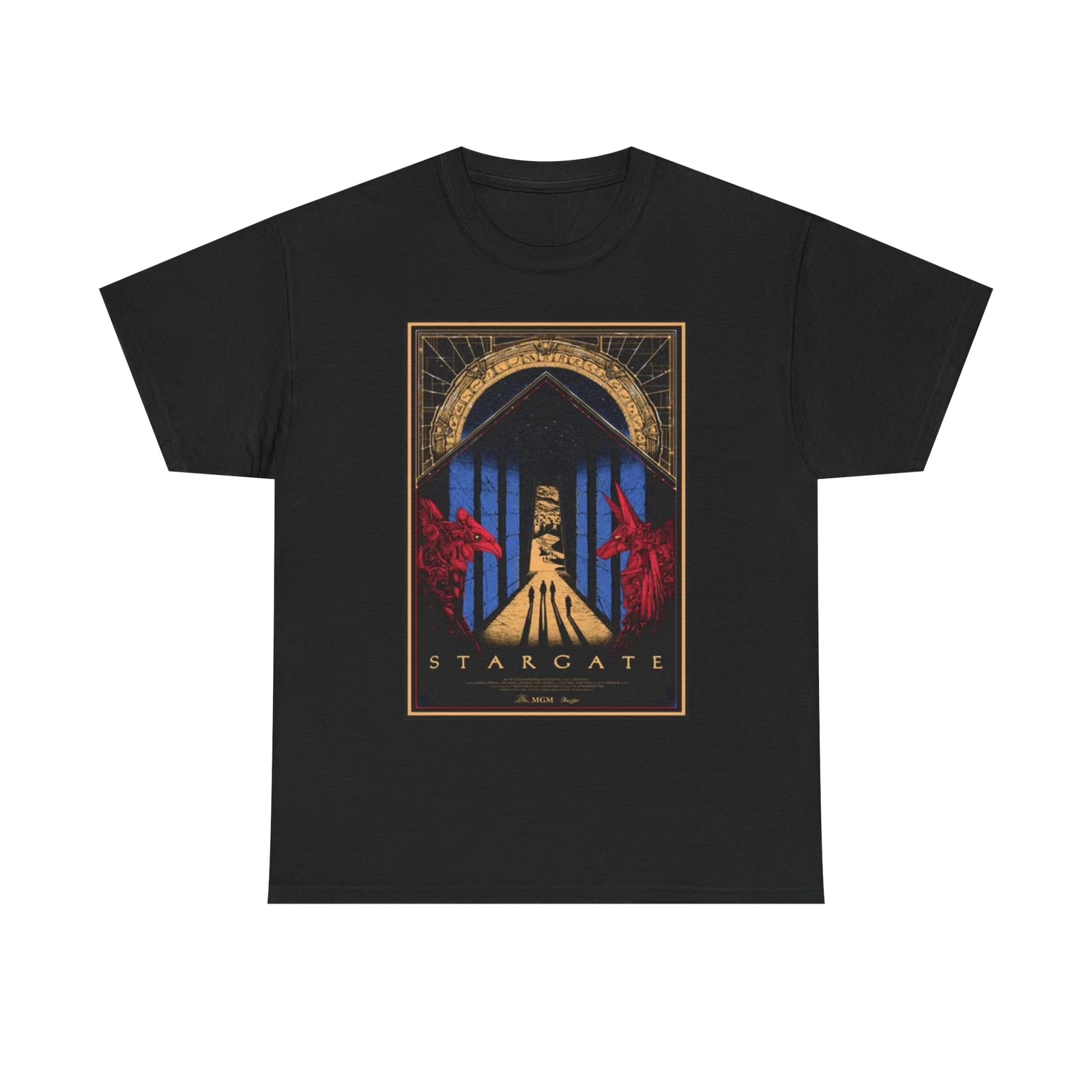 Stargate Movie T Shirt BRAND NEW Apparel Unisex Heavy Cotton Tee - Walmart.com