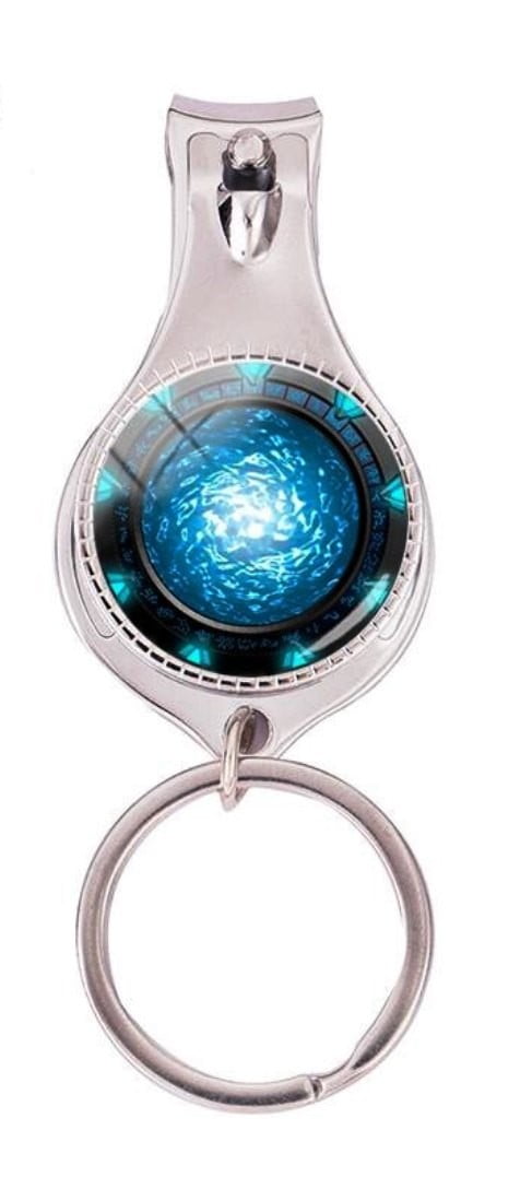 Stargate SG-1 Portal Bottle Opener Nail Clipper Keychain - Walmart.com