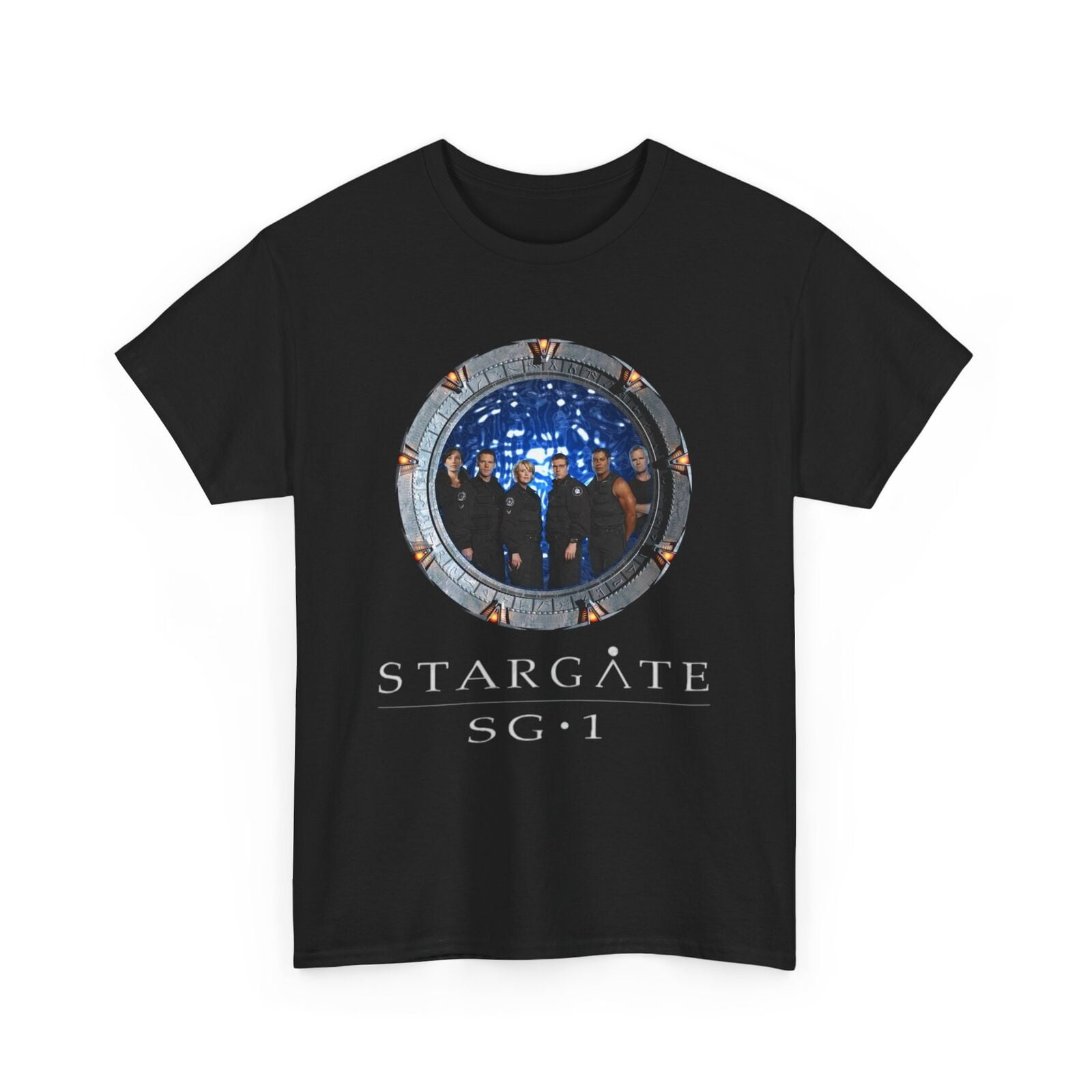 Stargate SG-1 Tee, Sci-Fi TV Show Shirt, Geek Gift, Space Fan Apparel - Walmart.com