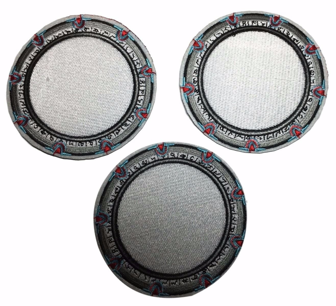 Stargate SG1 Portal Gate Embroidered Iron On Patch Set of 3 Patches ...