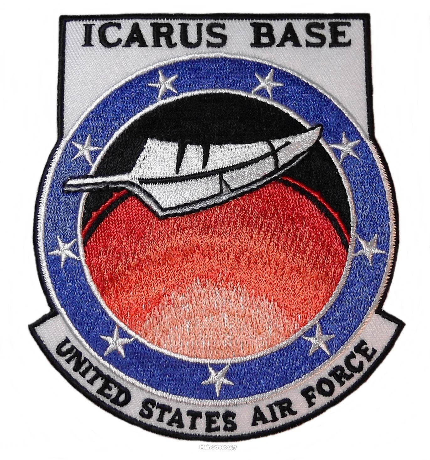 Stargate Universe Icarus Base 4 1/4" Tall Embroidered Patch - Walmart.com