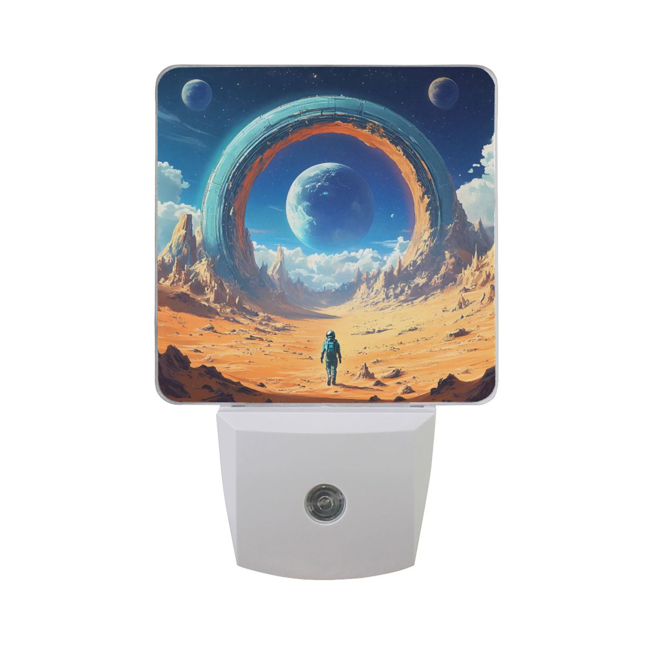Stargate in Desert Night Light 2 Pack LED Nightlight Plug into Wall ...