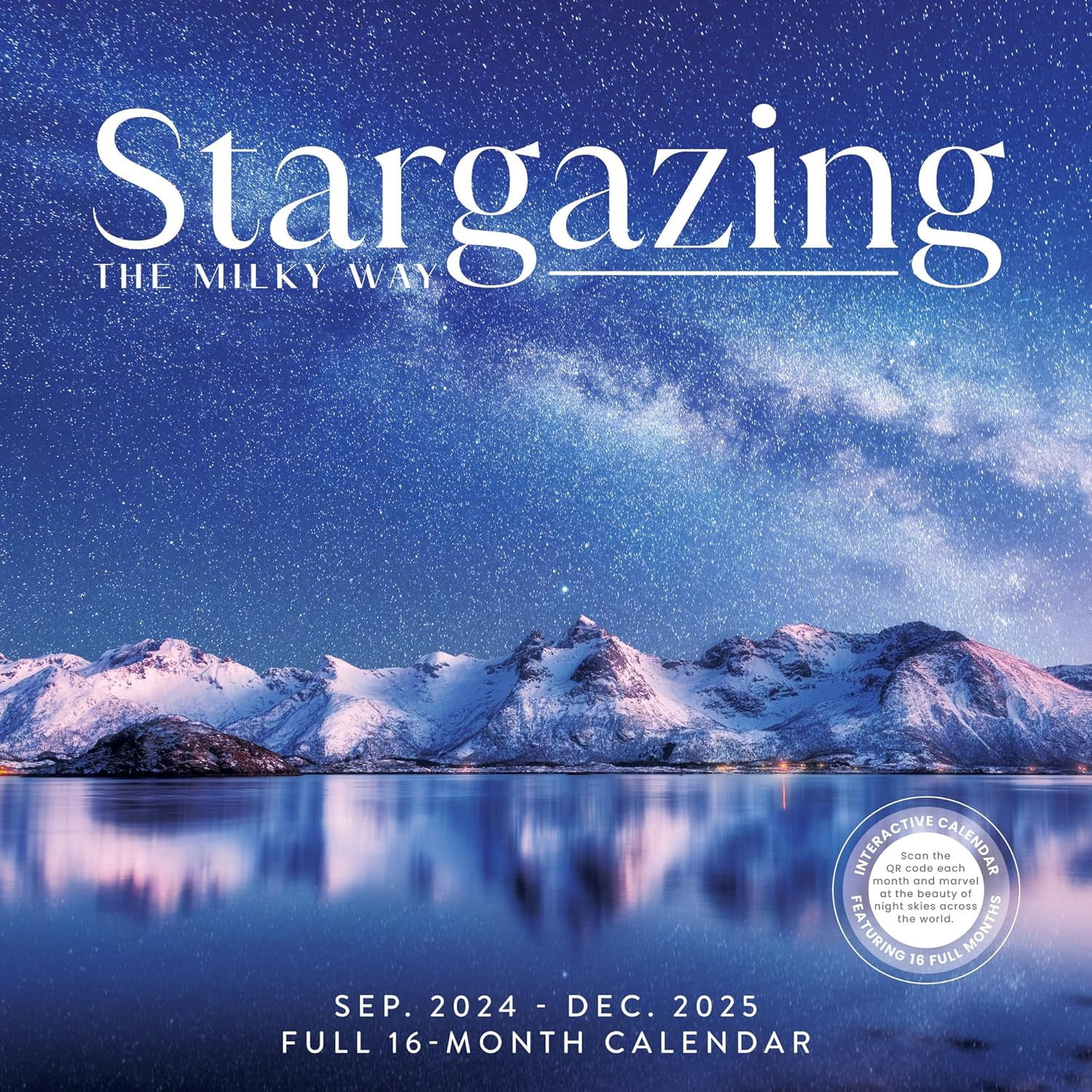 Stargazing Calendar 2025 | The | | 2025 Full 16 Month Wall Calendar ...