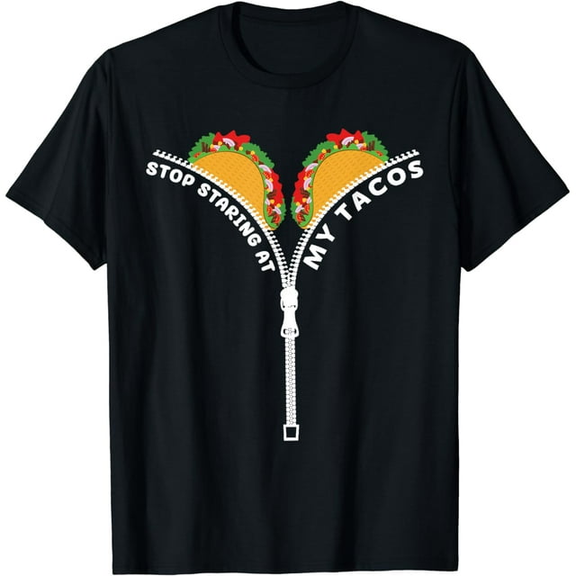 Staring At Taco Funny Mexican 5th Of May Happy Cinco De Mayo T-Shirt ...