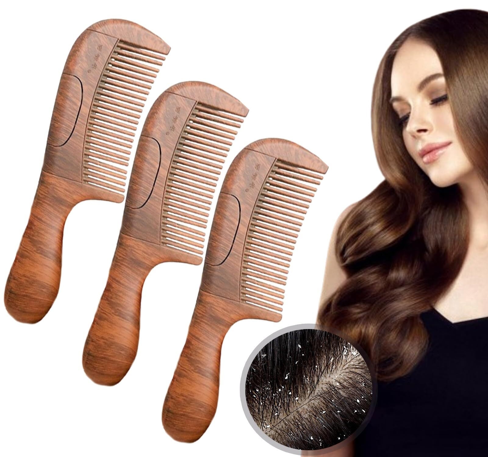 Starion Detoxing Comb, Dandruff Comb, Detoxing Comb for Dandruff, Scalp ...
