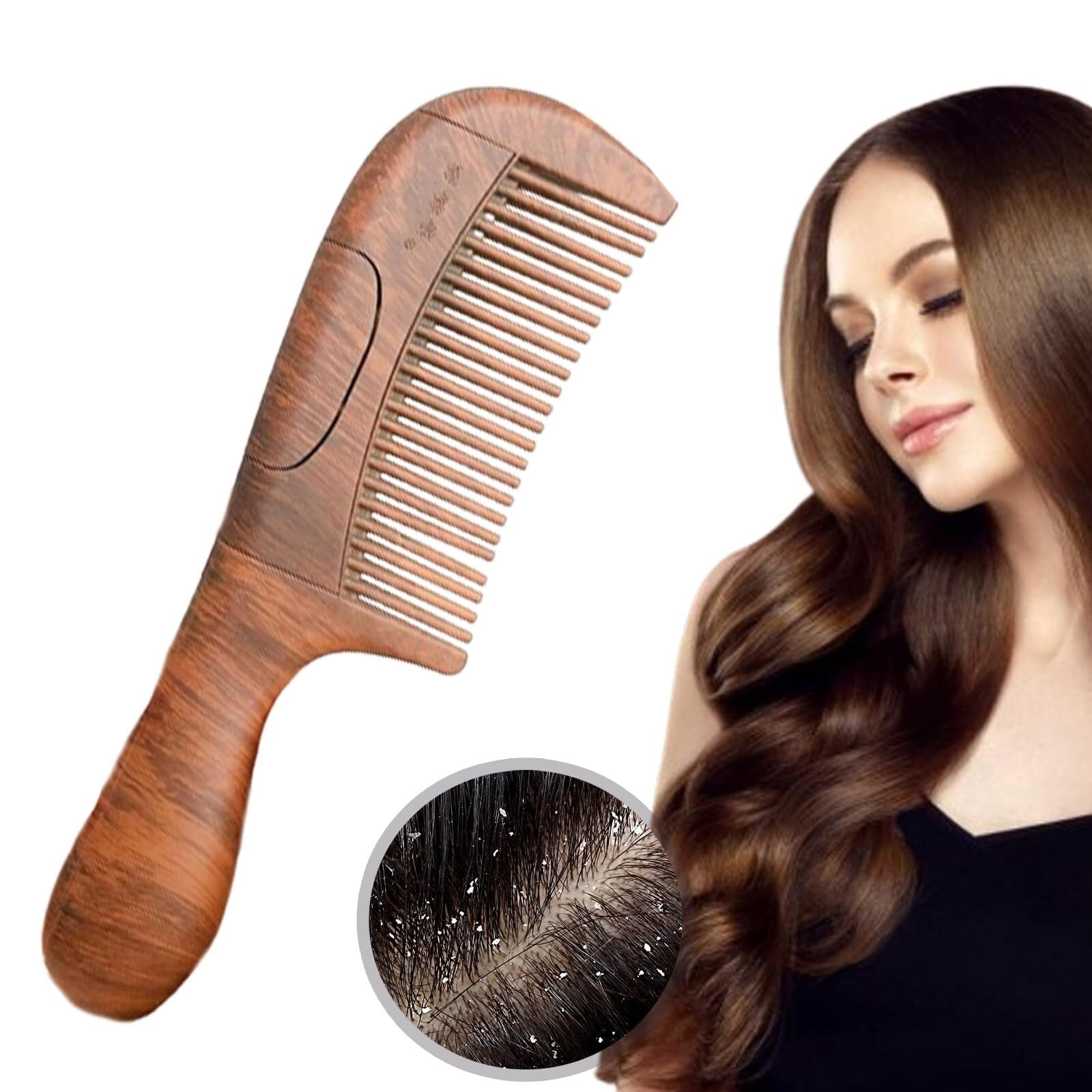 Starion Detoxing Comb, Dandruff Comb, Detoxing Comb for Dandruff, Scalp ...