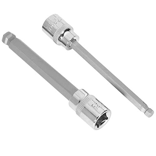 Stark 3/8 Inch Drive Long Ball End Hex Bit Socket Set, 7-Piece Metric ...