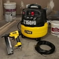 Stark USA 18 Gauge Brad Nailer & 6 Gallon Oil-Free Pancake Air ...