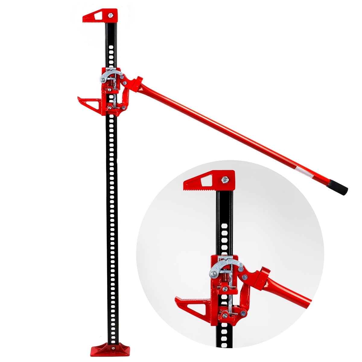 Stark USA Farm Jack 50017 High Lift - 7000 Lb Capacity, 60 In, Red ...