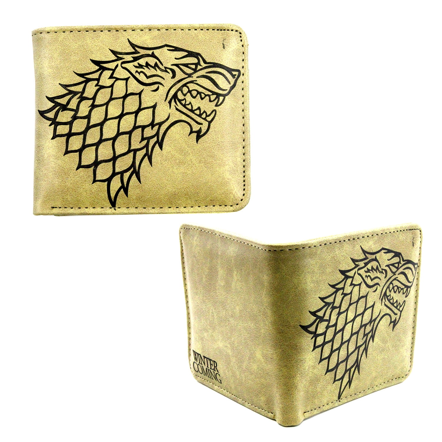 Stark Sigil Direwolf - Game of Thrones 4x5" Bi-Fold Wallet - Walmart.com