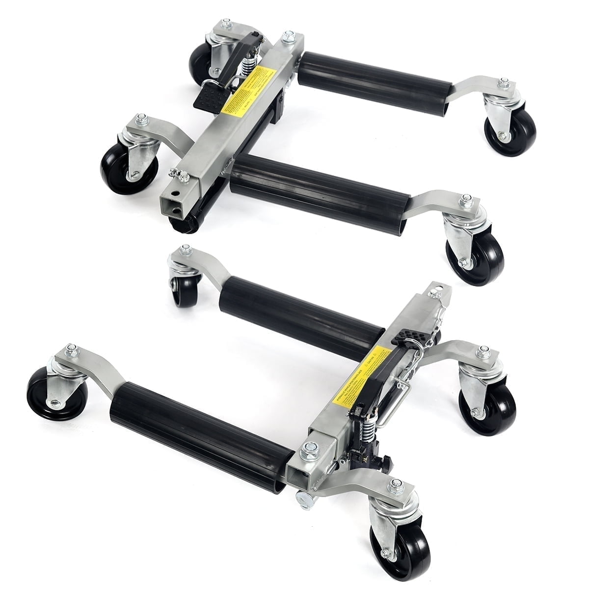 Stark USA Wheel Auto 2pc Vehicle Dollies 1500lbs Hydraulic Roller Car ...