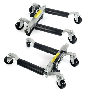 Pinypikaka Car Wheel Dolly Jack Set, 1500LBS Capacity Wheel Dolly with ...