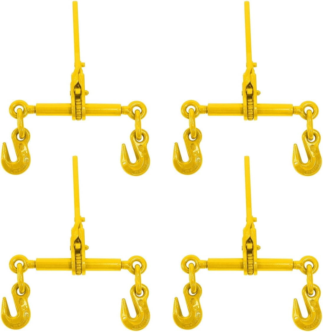 Stark USA Ratchet Binders 4 Pack 5/16" - 3/8" inch for Heavy Duty Cargo ...