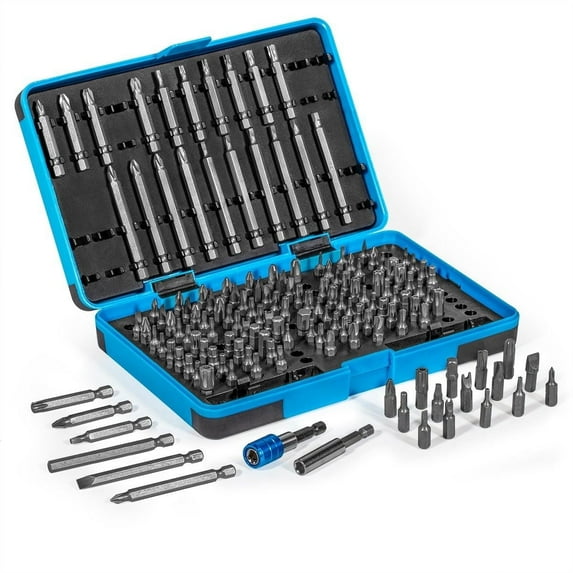 Stark USA 148PC Master Security Bit Set, Phillips, Robertson, Tamper ...