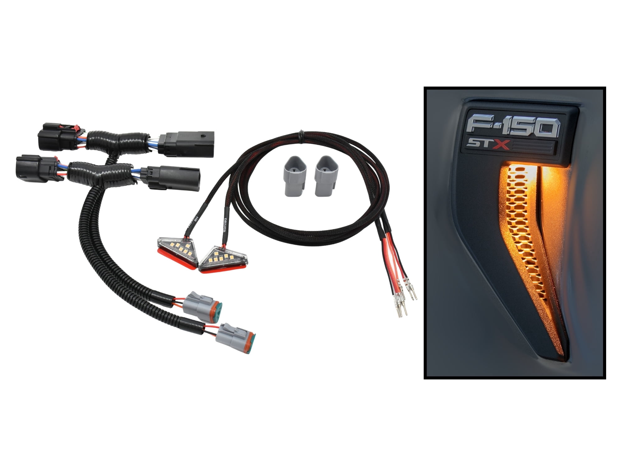 Starkey Products 2021-2026 Ford F-150 Fender Vent Lighting Kit for LED ...