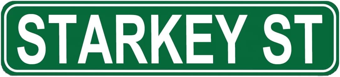 Starkey ST Street Sign, Quality Metal Sign, Starkey ST Sign Novelty ...