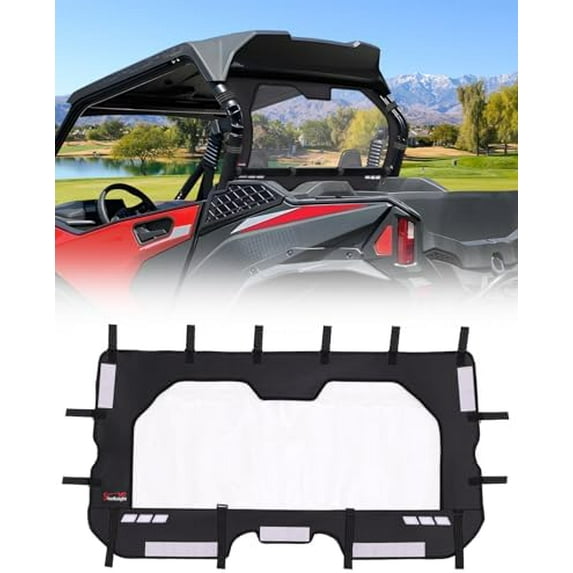 StarknightMT ZForce Soft Rear Window Compatible with CFMOTO ZForce 950 Sport & 4/950 Trail/ 800 ...