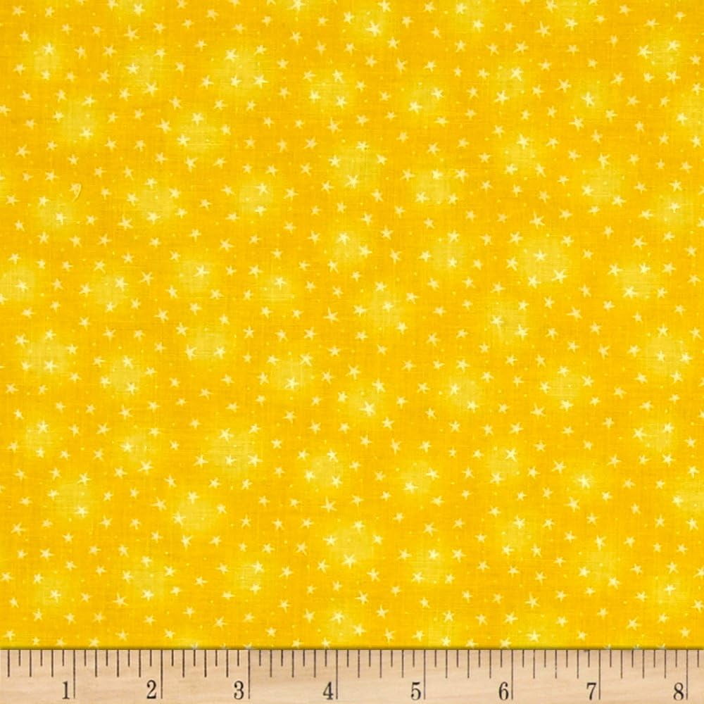 Starlet Star Yellow, Fabric by the Yard - Walmart.com