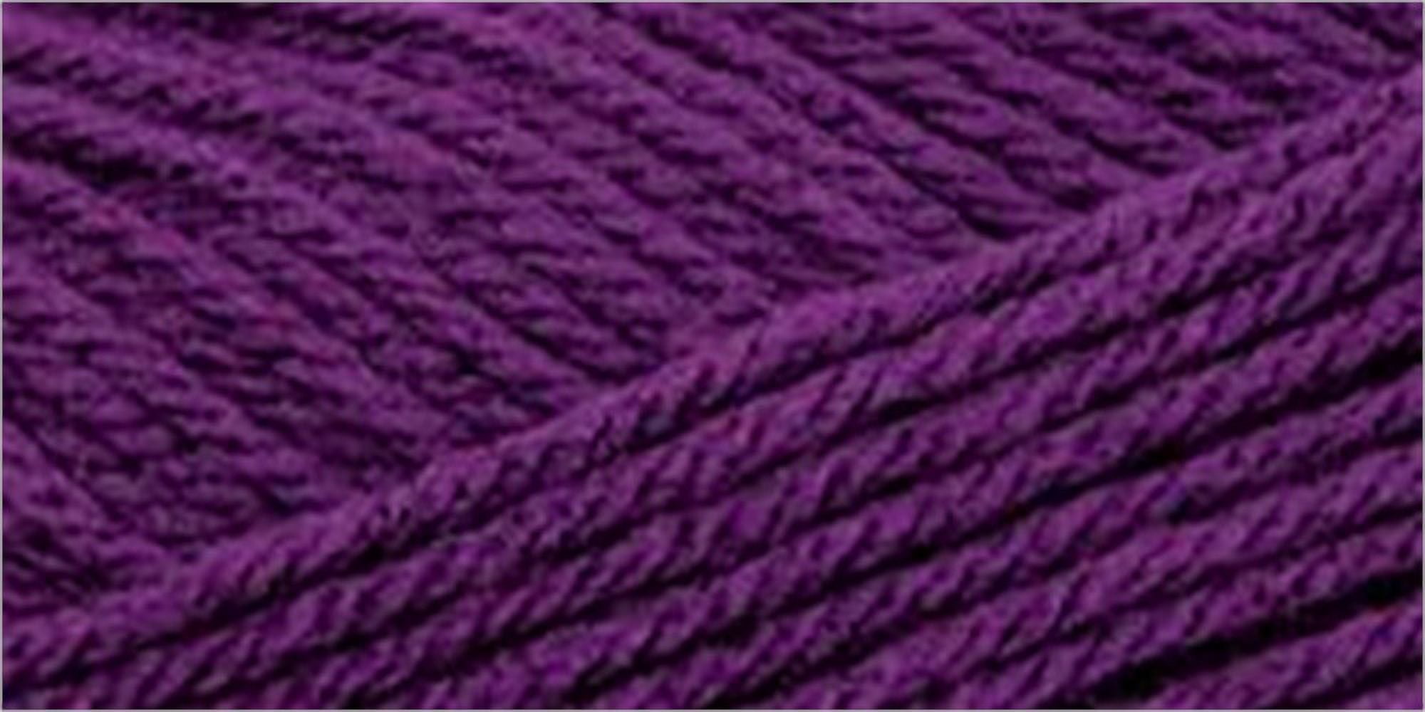 Starlette Yarn-Dark Amethyst, Pk 10, Mary Maxim - Walmart.com