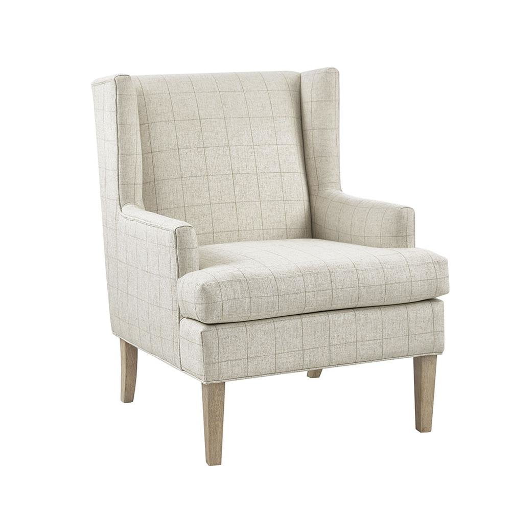 Starlight Canyon Home Beige Wingback Recliner Chair – Elegant Push Back ...