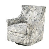 Starlight Canyon Home Blue Swivel Rocker Recliner Chair – Upholstered ...