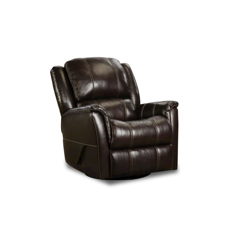 Starlight Canyon Home Comfortable Glider Recliner – Walnut Swivel ...