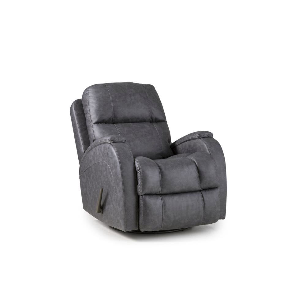 Starlight Canyon Home Graphite Swivel Recliner Chair – Comfortable ...
