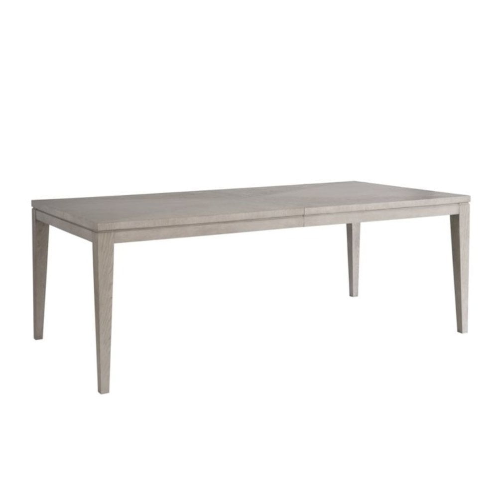 Starlight Canyon Home Gray Oak Dining Table with Leaves – Extendable Natural Wood Design ...