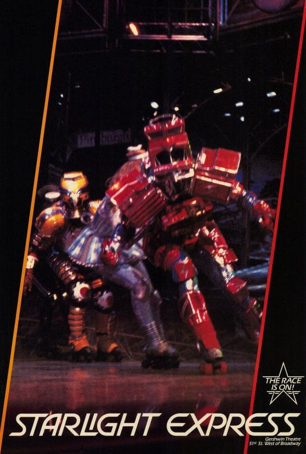 Starlight Express (Broadway) POSTER (27x40) (1987) - Walmart.com